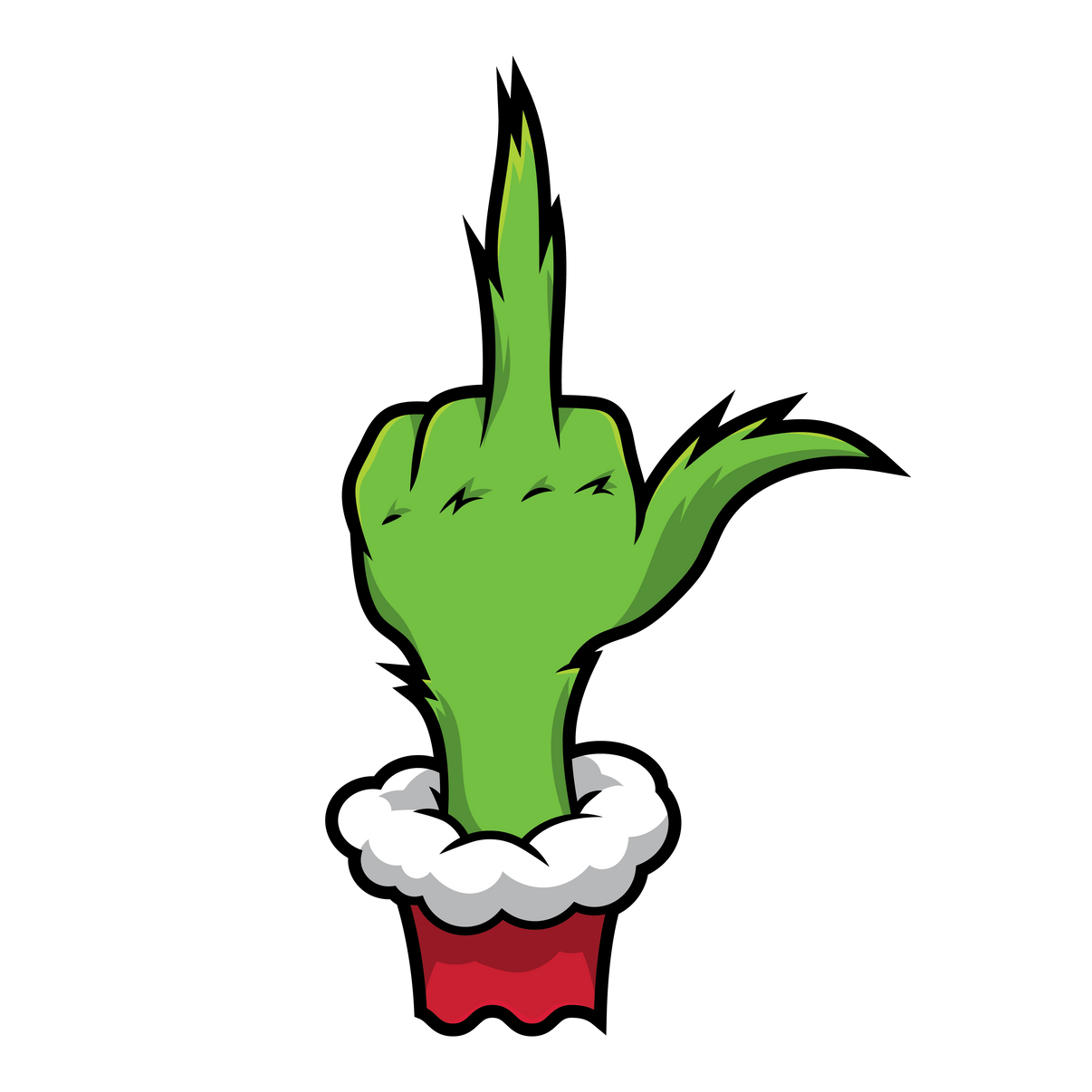 Grinch Doodle Alphabet – The Doodle Letter Store